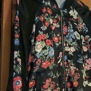 Almost Famous | Jackets & Coats | Flower Jacket | Poshmark